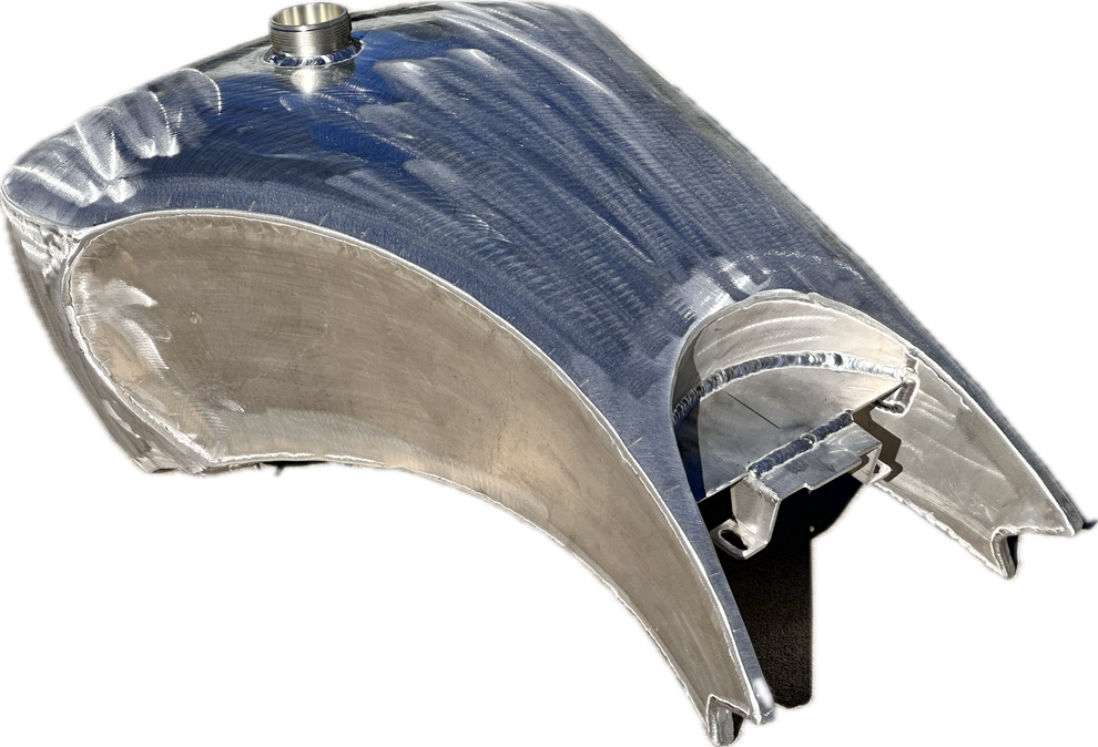 Gasser tank (Aluminum) – powerhousecustomcyles